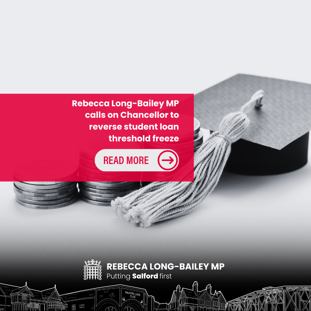 Rebecca Long-Bailey – Putting Salford first